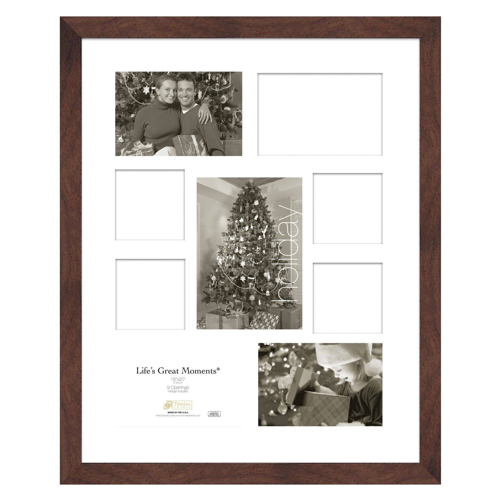 Timeless Frames Lifes Great Moments Nine Opening Collage Picture Frame ...