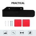 BESTYASH 1Pc Black Acrylic Towel Rod Wall Mounted No Drill Towel Rack ...