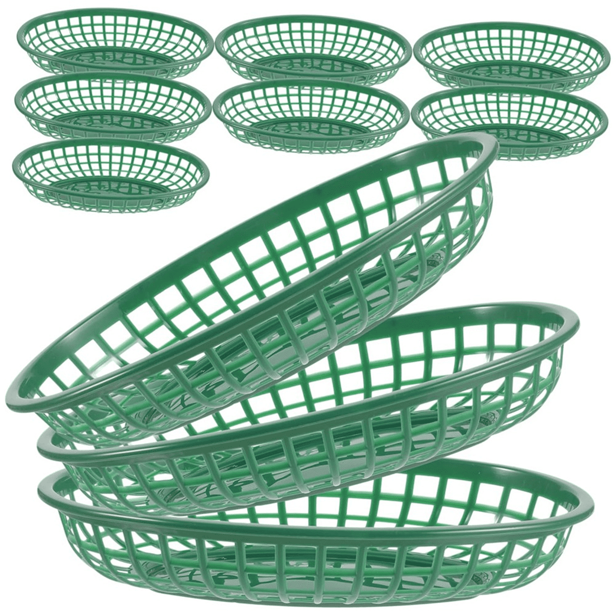 Click here for Unbranded 10pcs Plastic Food Storage Baskets Snack... prices