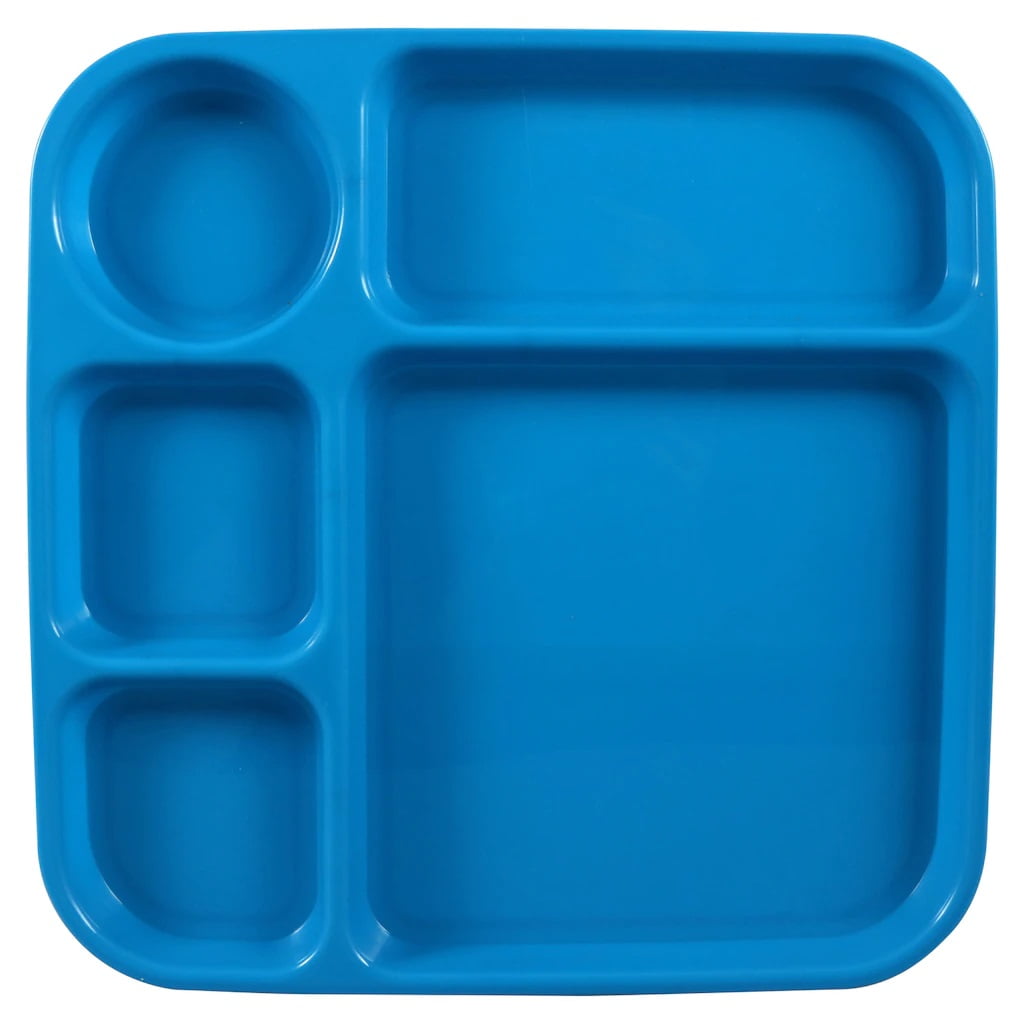 Blue School Lunch Tray
