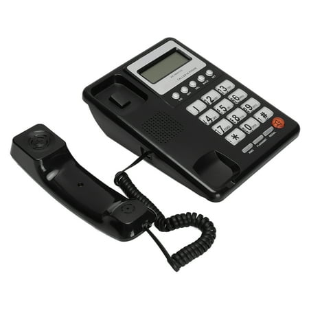 Garosa Corded Telephone, 16 Digits LCD Display Ringer Sound Selectable Semi Hands Free KX ...