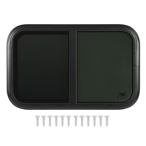 Trailer Window,RV Window Horizontal Push RV Rounded Corner Window RV ...