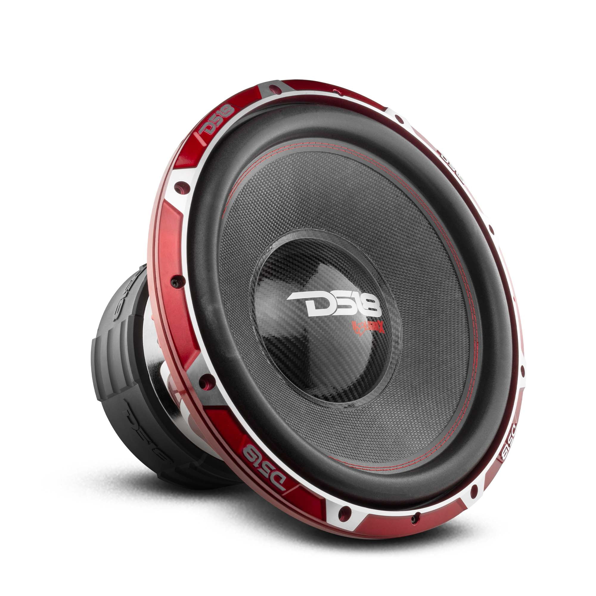 DS18 Hooligan X 15 Competition Subwoofer, 6000 Watt Peak, 2 Ohm Car ...