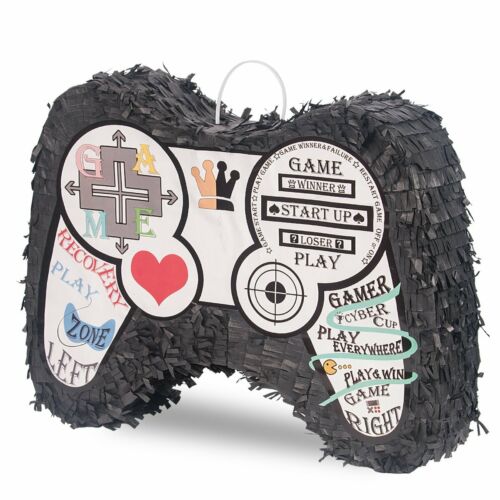 Video Game Controller Pinata with Loop for Birthday Gamer Parties Party ...