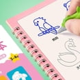Repeatable Grooved Drawing Book Copybook, Multiple Types Basic Painting ...