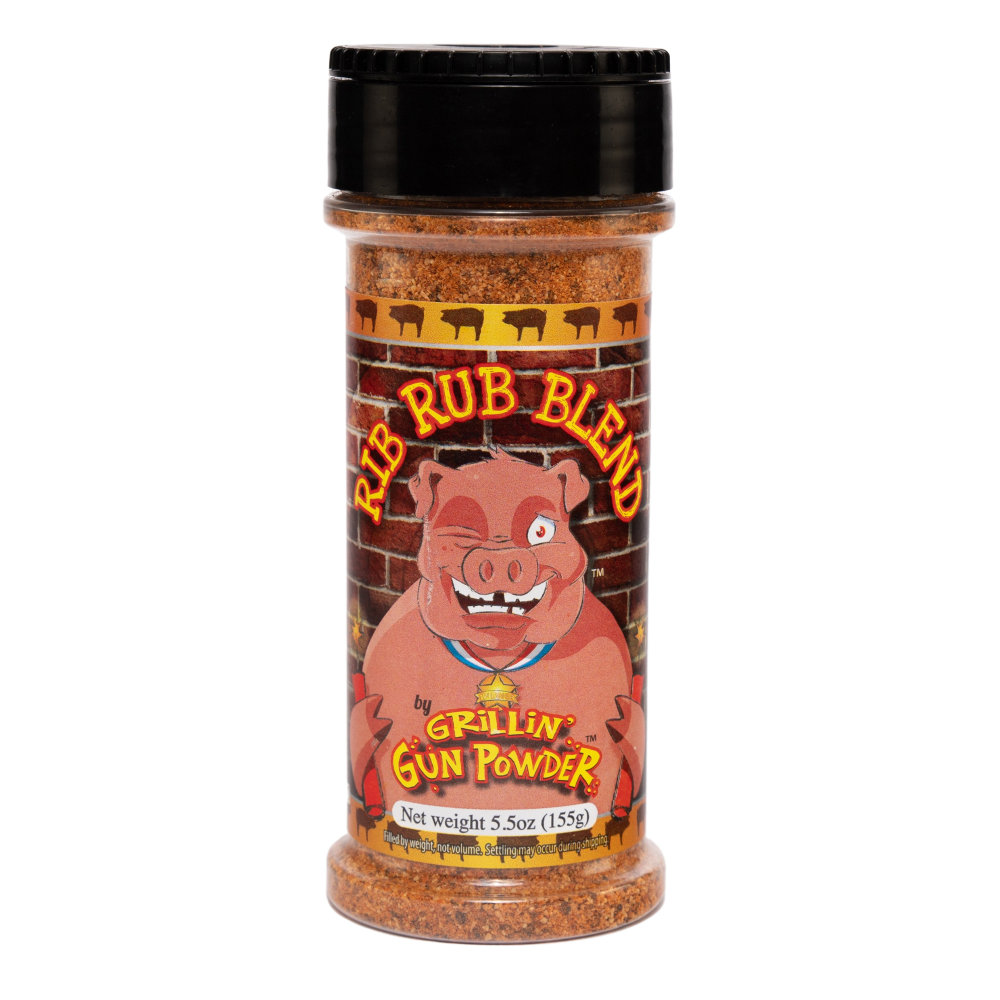 Grillin' GunPowder BBQ Seasoning Blend (5.5oz) - Walmart.com