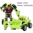 Alloy 6-In-1 Engineering Truck Combiner Robot, Multiple Build Vehicle ...