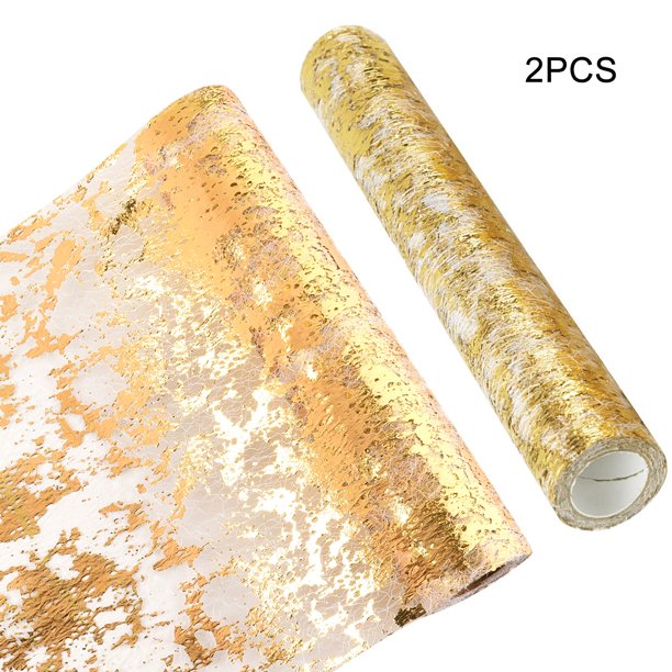 Gold Glitter Paper Roll