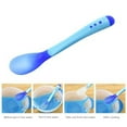 2pcs Baby Temperature Sensing Tableware Set Utensil Toddler Dinnerware ...