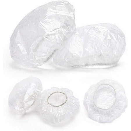 HTAIGUO 200 Pcs Disposable Plastic Earmuffs Strip Waterproof Earmuffs ...
