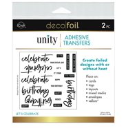 Deco Foil - Transfer Sheets - Champagne, Spring Green, Aqua, Deep Blue ...