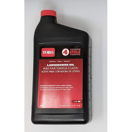 Toro Premium Lawnmower Oil SAE 30 (1) | Walmart Canada