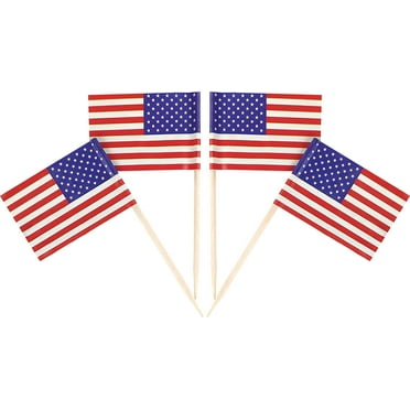 Ikeay Clearance68Mm American Toothpick Flag 150Pcs,Flag for Picks ...