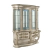 ACME Adara Curio , Antique White Finish - Walmart.com