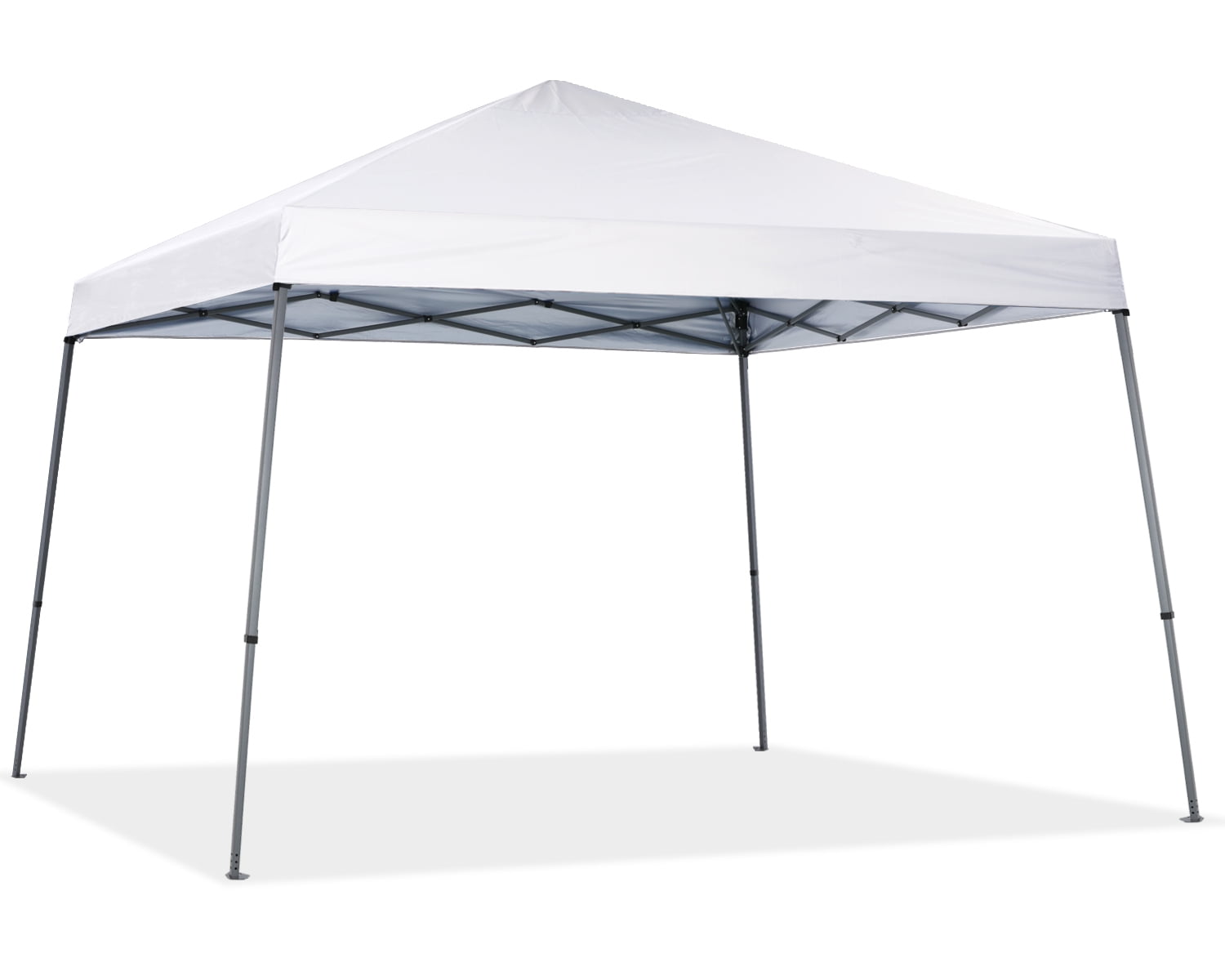 ABCCANOPY 10ft x 10ft Base/8ft x 8ft Top Outdoor Pop Up Slanted Leg ...