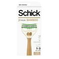 Schick Xtreme 3-Blade Bamboo Men's Disposable Shaving Razor, Flexible ...