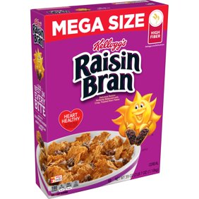 Great Value Crunchy Raisin Bran Cereal, 24.8 oz - Walmart.com