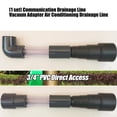 Drain Line Connector Vacuum Adapter For Quick and Low Noise Water ...