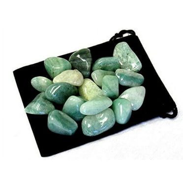 Zentron Crystal Collection: 1/2 Pound Rough Natural Green Jasper Stones ...