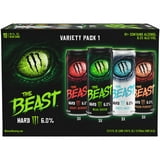 Monster Brewing The Beast Unleashed Variety Pack Flavored Malt Beverage ...
