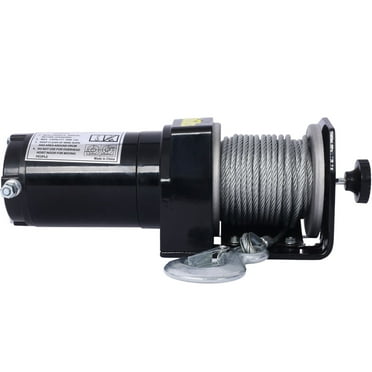 Ozark Trail 2000 lb Carbon Steel Trailer Winch with Strap, BT6178 ...