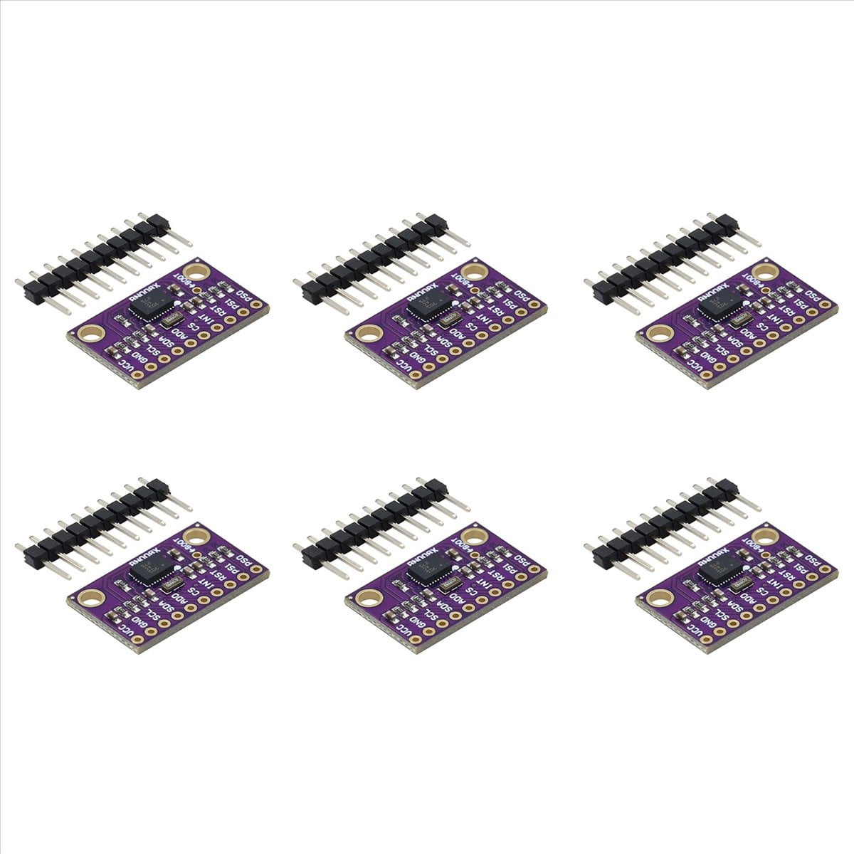 6X - BNO080 BNO085 BNO086 AR VR IMU Módulo de Sensor AHRS de 9 Ejes y 9 ...