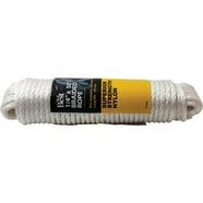 Do it Best 1/8 In. x 1000 Ft. White Braided Nylon Rope - Walmart.com