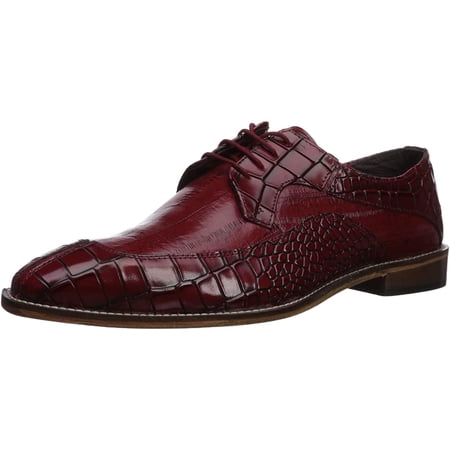 STACY ADAMS Mens Trimarco Split-Toe Oxford 7 Red | Walmart Canada
