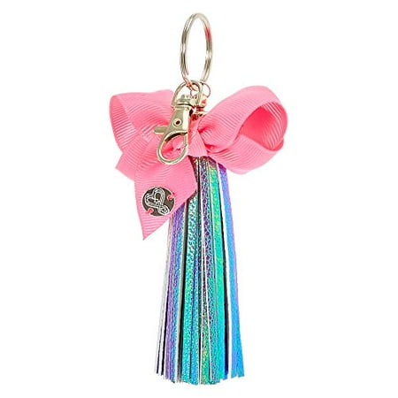 Jojo Siwa Pink Bow Keychain Irridescent Tassle | Walmart Canada
