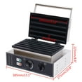 Commercial Nonstick 110V Electric 5 Sticks Churros Waffle Maker Machine ...