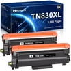 Brother Genuine TN830XL 2PK High Yield Black Toner Cartridge Two-Pack - Walmart.com