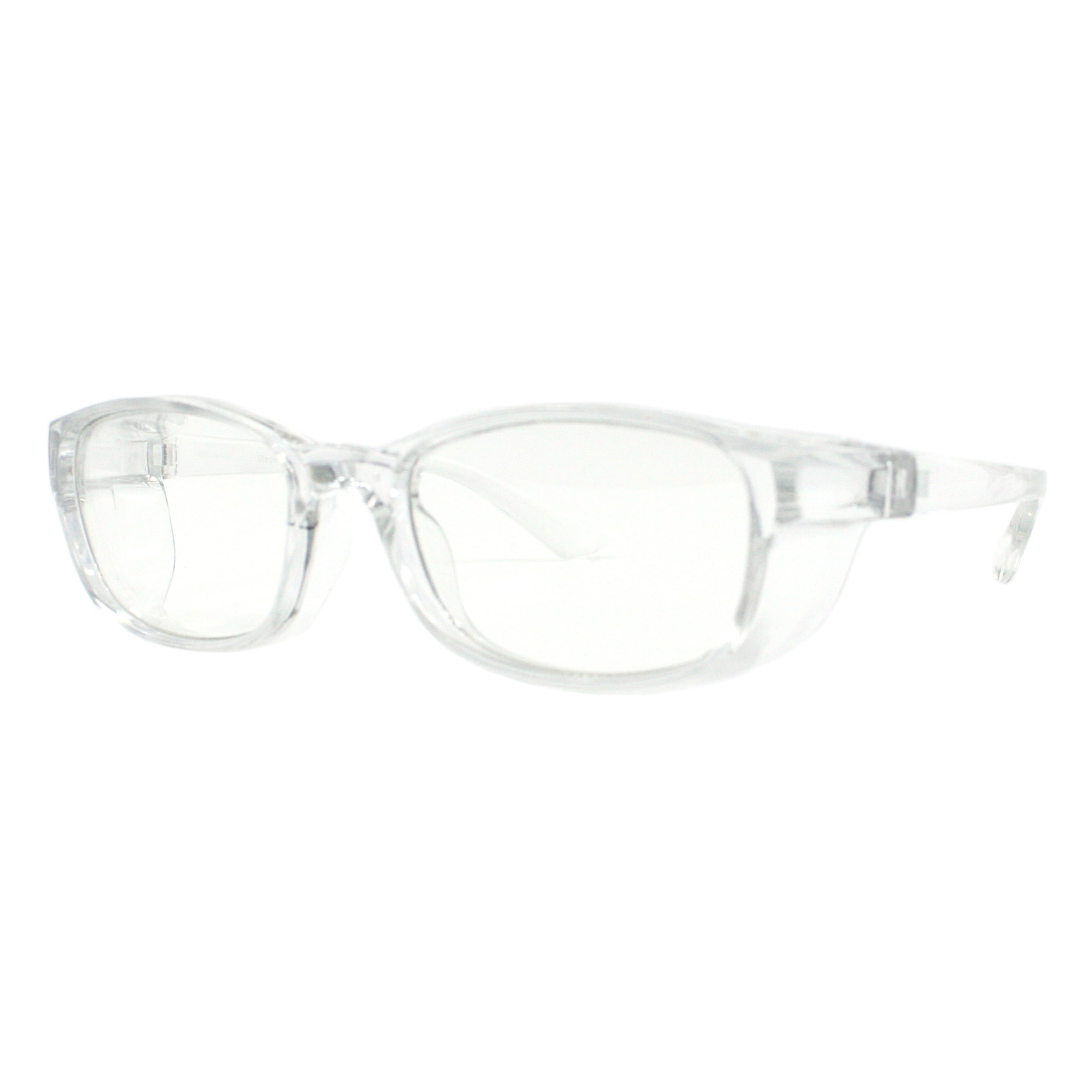 Blue Light Filtering Lens Fit Over Glasses Clear Lens Rectangular ...