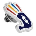PinMart's Autism Awareness Puzzle Piece and Hand Print Enamel Lapel Pin ...