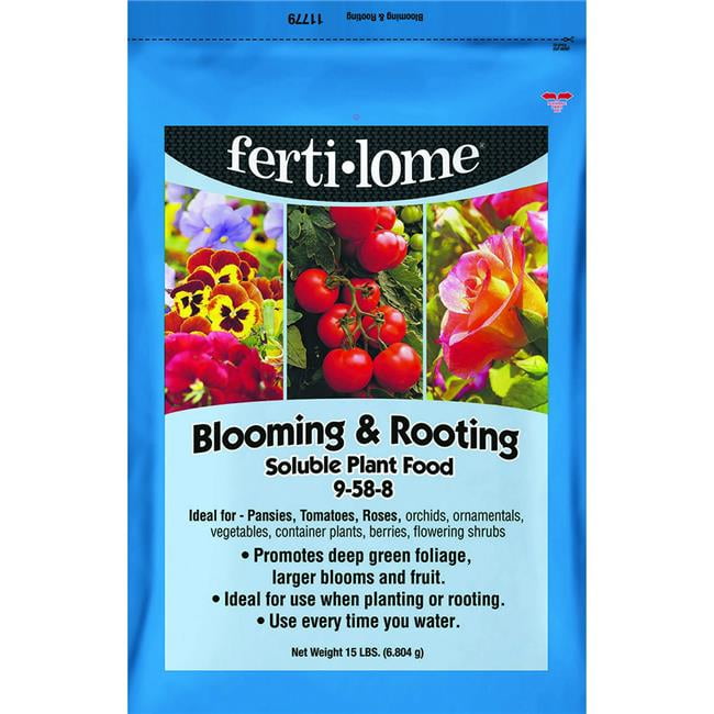 Fertilome 15 lbs Blooming & Rooting Soluble Plant Food for 9-59-8 ...