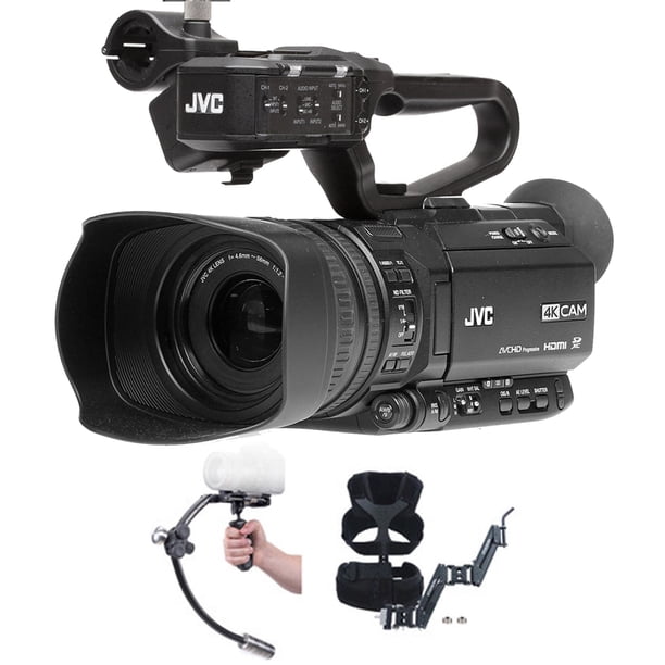 JVC GY:HM250 UHD 4K Streaming Camcorder with Built:in Lower:Thirds ...