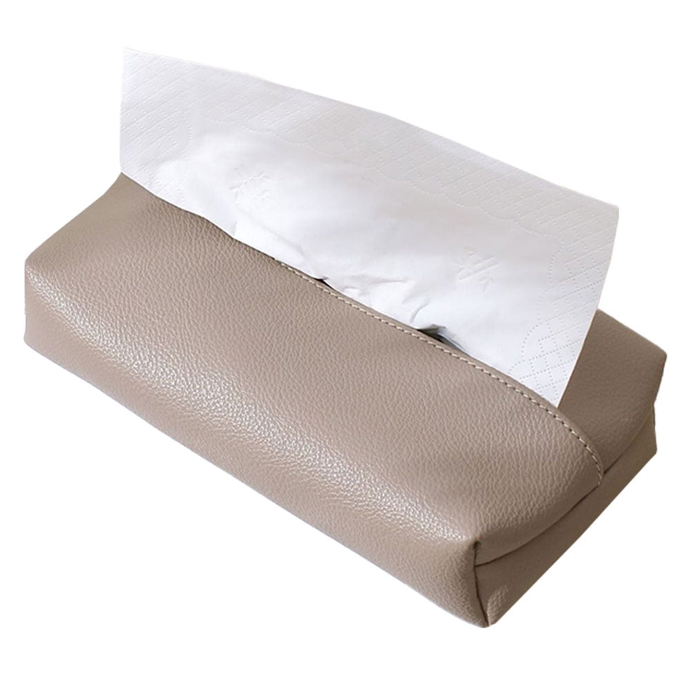 Rectangular Tissue Box Cover, Leather Tissue Box Holder, Tissue Box ...