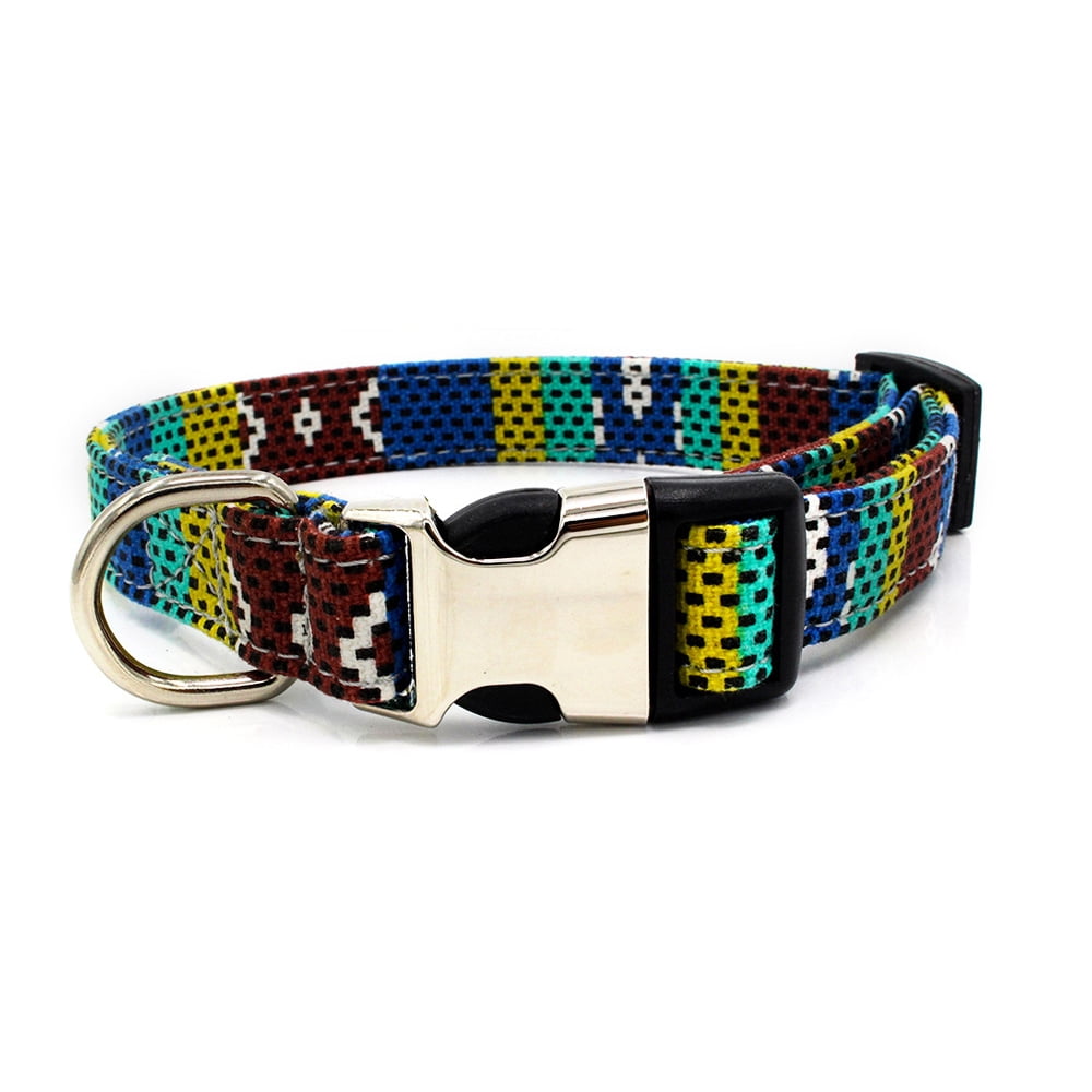 Patterns Soft & Comfy Flower Print Neoprene Padded Dog Collars ...