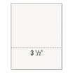 PrintWorks Professional Half Sheet Perforated Paper 8.5” x 11 ...