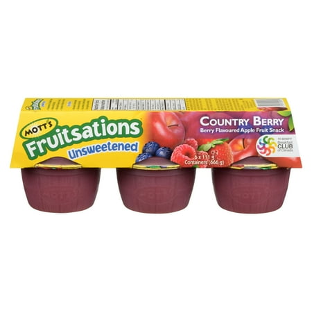 Mott's Fruitsations Mott’s Fruitsations Unsweetened Country Berry Apple ...