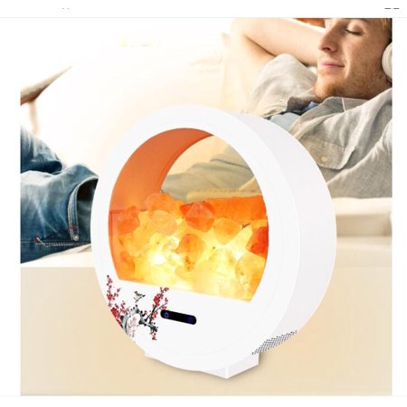 Crystal Light Salt Bluetooth Speaker, Natural Healing Therapy ...