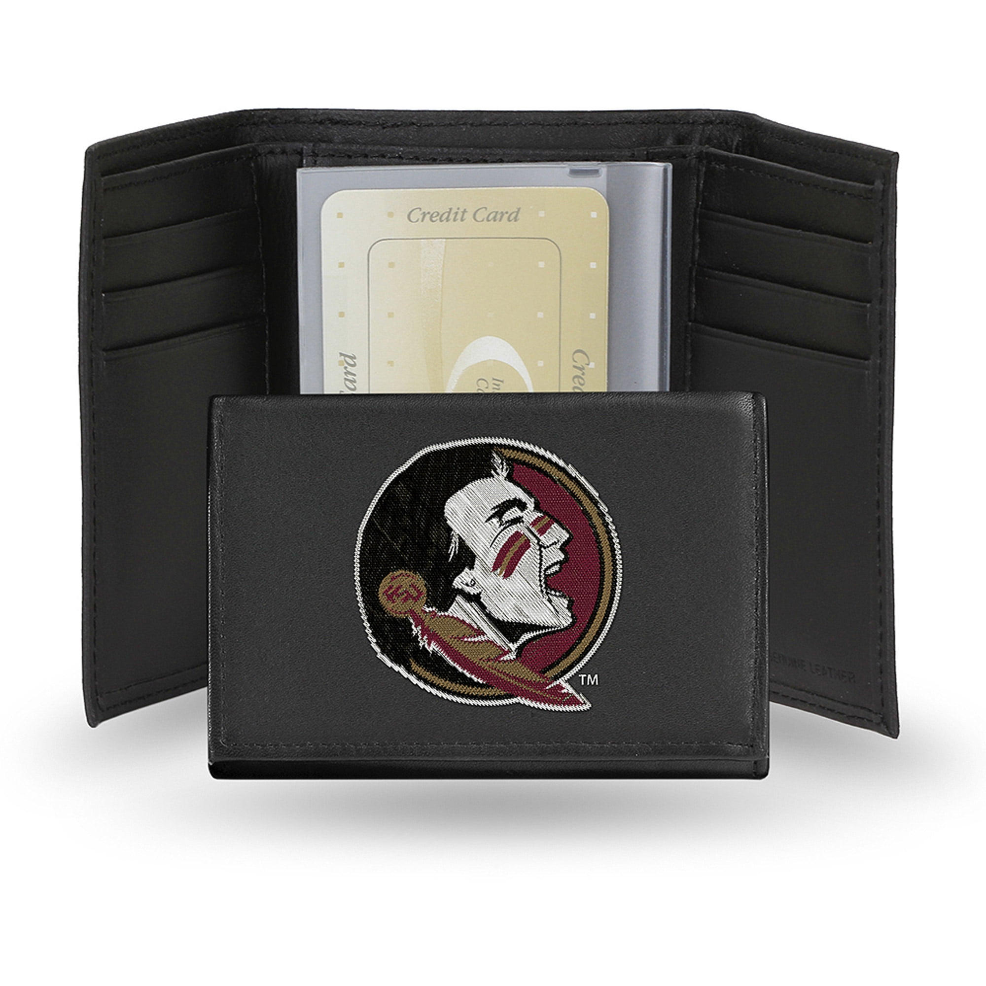 NCAA - Men's Florida State Seminoles Embroidered Trifold Wallet ...