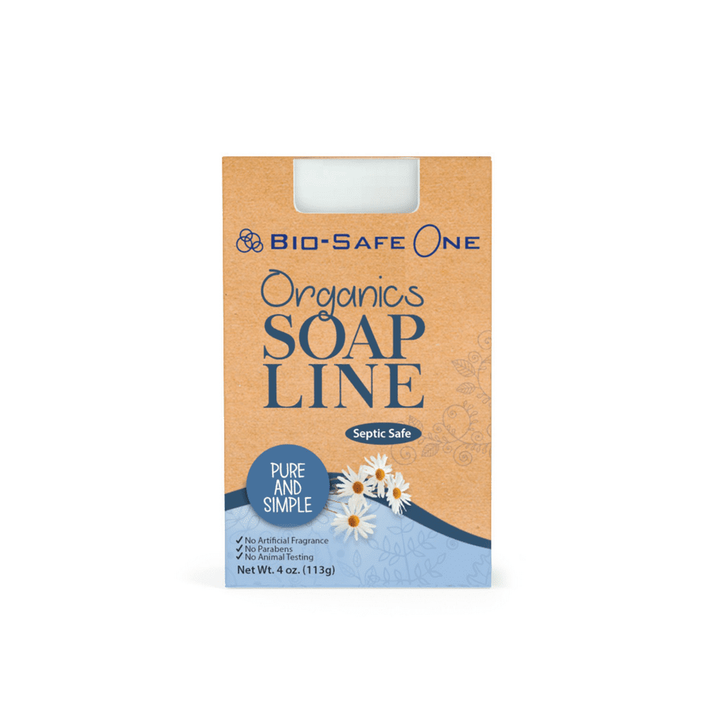 Bio-Safe One, Inc - Pure & Simple Organic Soap Bar - 4 oz. - Walmart ...