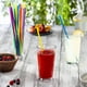 Comfy Package 10” Disposable Straws Drinking Plastic Straw Bulk Pack ...