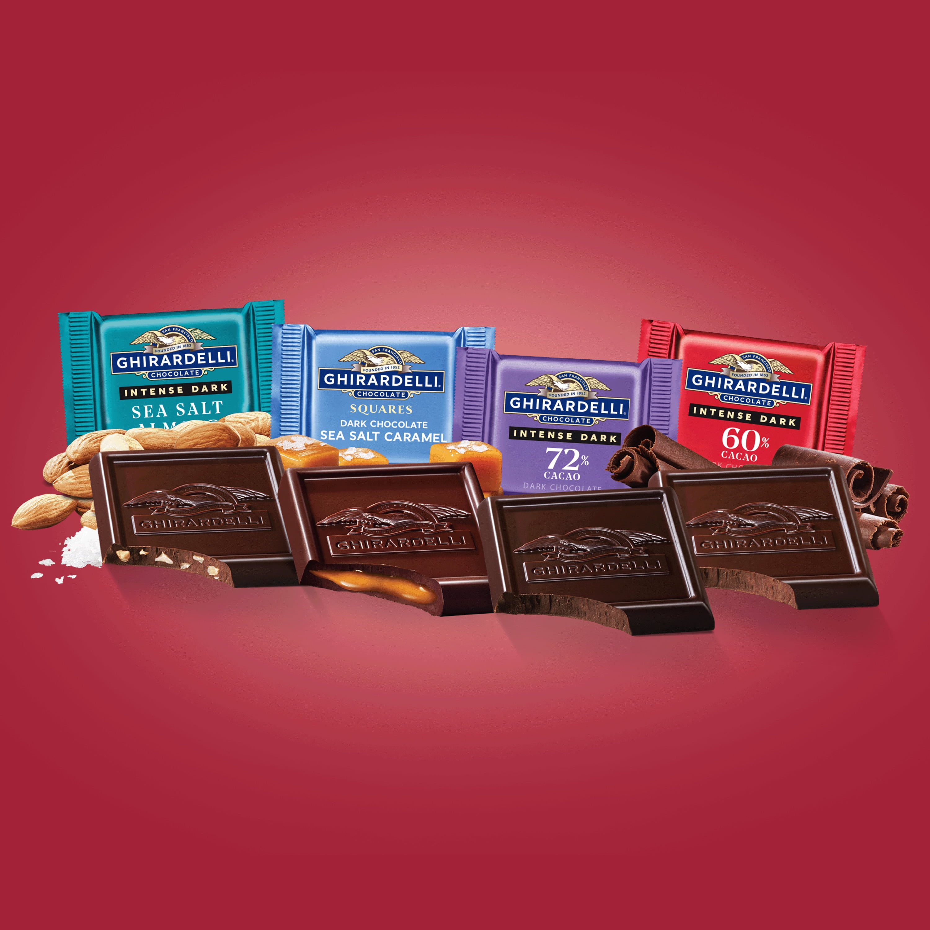 Ghirardelli Chocolate Squares Flavors