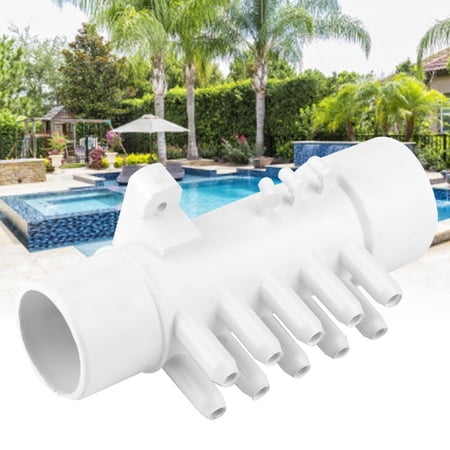 Water Distribution Manifold Spa Plumbing Manifold - PVC 8-Port Manifold ...