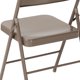 Flash Furniture HERCULES Series Double Braced Beige Metal Folding Chair ...
