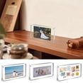 Acrylic Double-sided Transparent Display Photo Frame Rectangle Clear ...