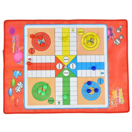 Non-Woven Fabric Board Game, Ludo Game, Portable For Kids For All Ages ...