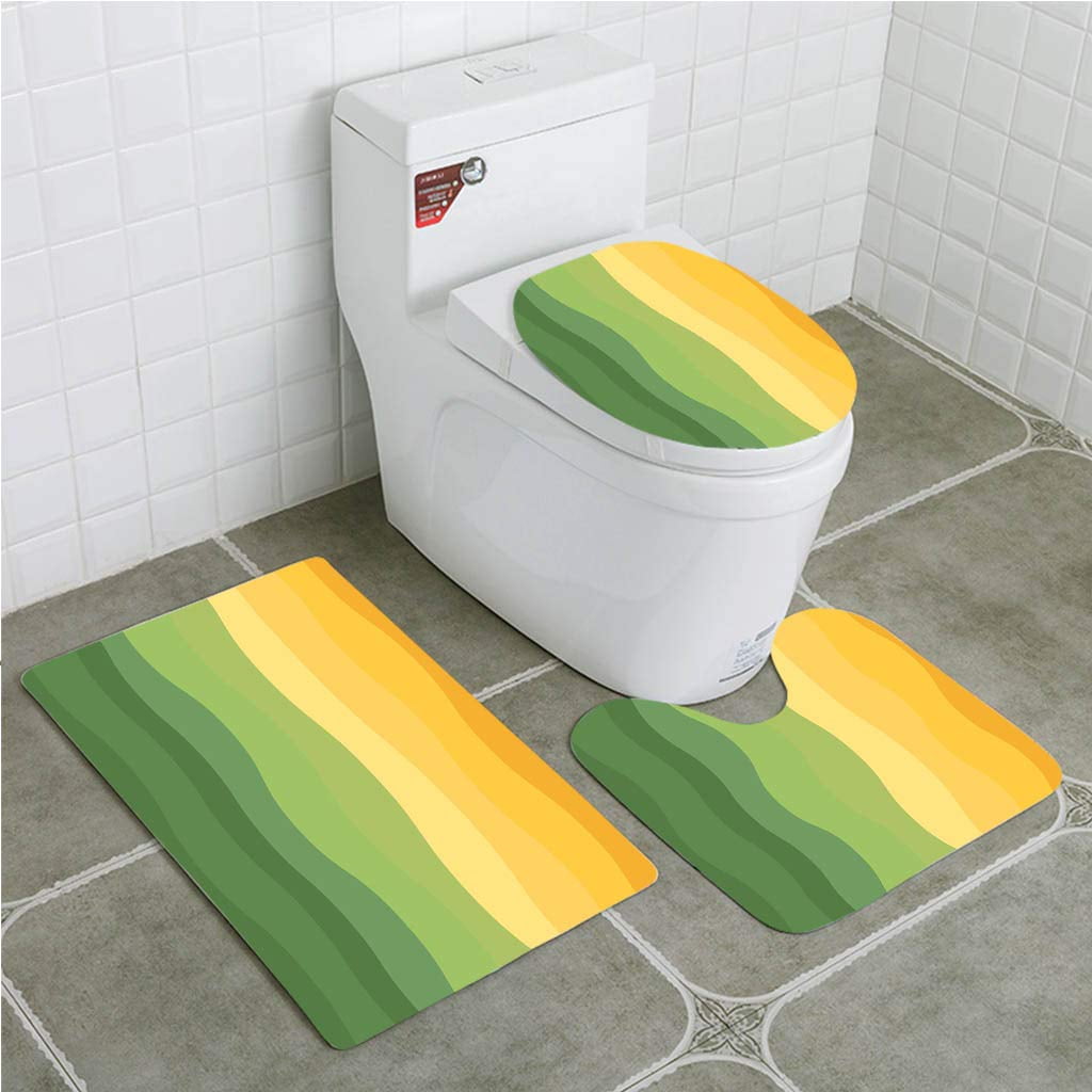 Gohao Abstract Green And Yellow Colored Wavy Lines Curves Earth