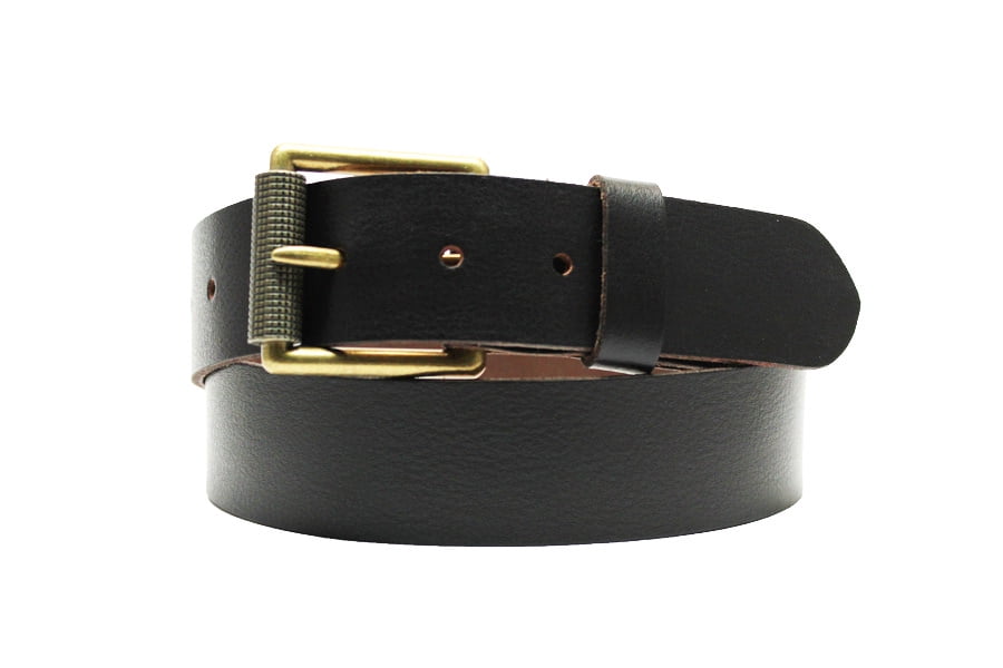 George Men's 40MM Brown Soft Leather Belt - Walmart.com